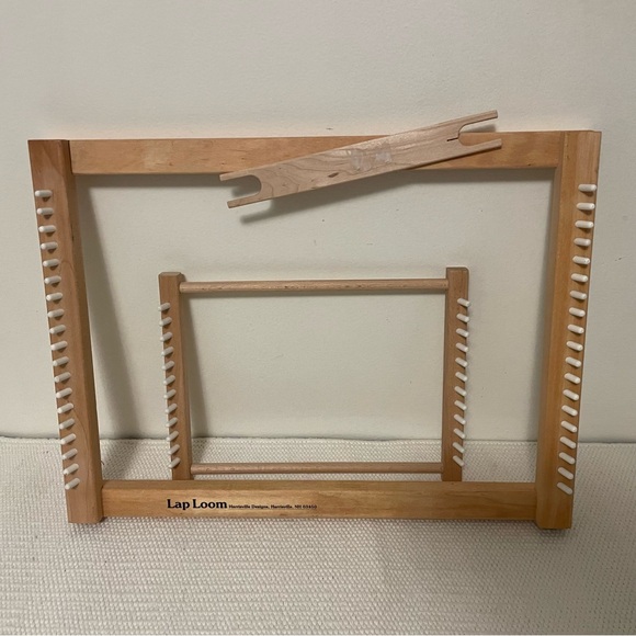 Art | Wood Weaving Looms The Original Lap Loom And Peg Loom Sizes 12x16 7x1 | Poshmark